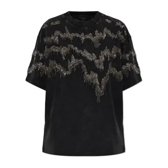 AllSaints Femme, Tops, Noir, Taille: 38 FR T-shirt Maia