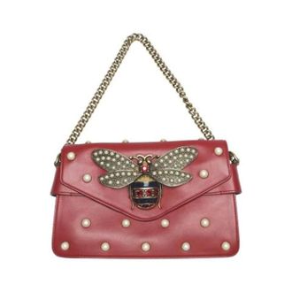 Gucci Sac bandouli&egrave;re vintage Pre-owned - Femme - Pre-owned - Rouge - Taille: ONE Size