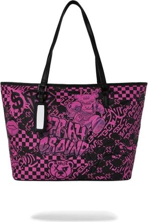 Sprayground Sprayground, Femme, Sacs, Multicolore, Taille: ONE Size Shopper Tote Squalo Shark Organza