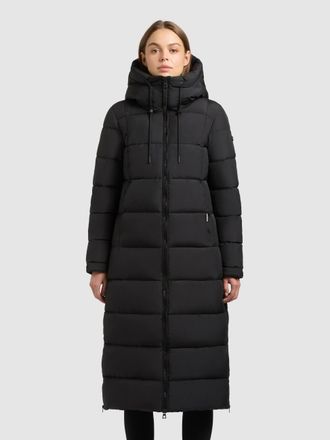 Khujo Steppmantel KHUJO DERIA4, Damen, Gr. XXL (44), schwarz, Steppware, Obermaterial: 100% Polyester. Futter: 100% Polyester. Wattierung: 100% Polyester, u