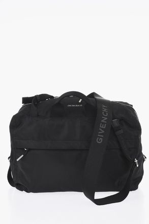 Givenchy Maxi Nylon Bag with Logo Strap Givenchy