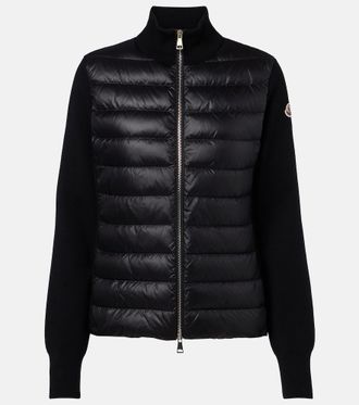 Moncler Cardigan en laine vierge