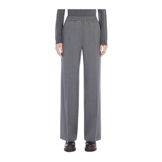 Max Mara Wide Hosen - - Trousers - Damen - Grau - XS