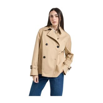 Max Mara Femme, Manteaux, Beige, Taille: 46 FR Biglia Trench Coat