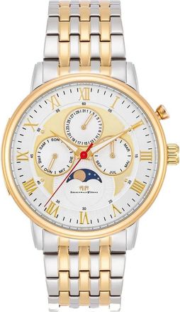 Rhodenwald & S&ouml;hne Uhren - Herren Armbanduhr Moontime II Edelstahl - Gr. unisize - in Gold - f&uuml;r Damen