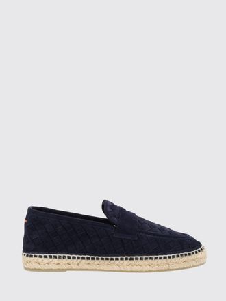 Castaner Espadrilles pour homme en daim avec barrette et semelle en caoutchouc