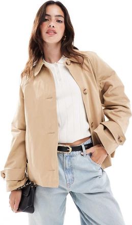 Jacqueline de Yong Trench-coat court - Beige-Neutral