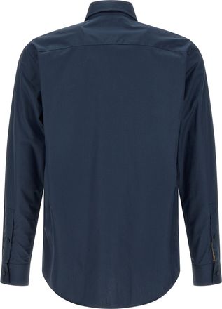 Burberry Cotton Poplin Shirt - Navy