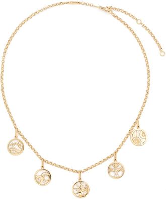 Loyal.e Paris 18kt Soul Charms Halskette aus recyceltem Gold