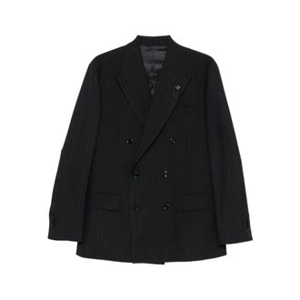 Lardini Homme, Costumes, Bleu, Taille: L Ac6930E Acif67431 Veste Tailleur