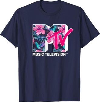 Giesswein Hummingbird & Tropical Flower Logo Fill T-Shirt