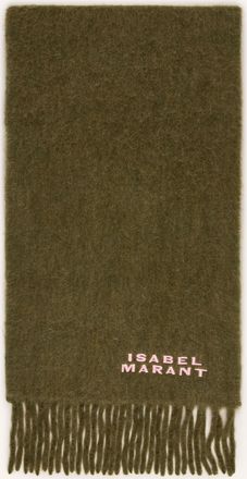 Isabel Marant Isabel Marant Alpaka-Schal Firny gruen