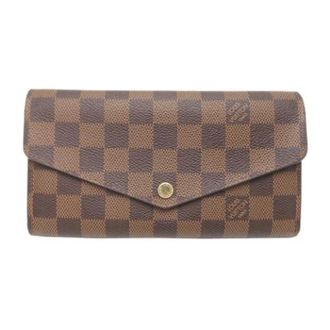 Louis Vuitton Pre-owned Long wallet (bi-fold) - - Pre-owned - Damen - Braun - ONE SIZE