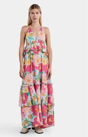 Vero Moda Sommerkleid Lullah 26029718 Bunt Regular Fit
