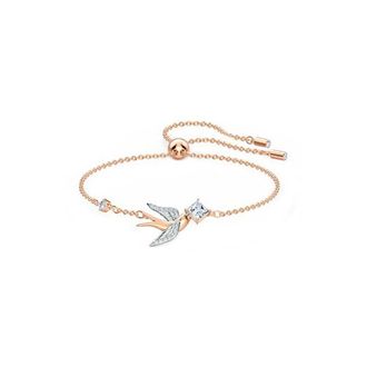 Swarovski Femme, Accessoires, Multicolore, Taille: ONE Size Bracelet Hyperbola Or Rose