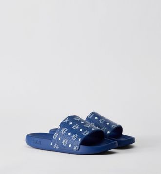 MCM Slides mit Monogramm-Print LIMOGES VISETOS