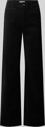 Christian Berg Wide Leg Hose mit aufgesetzten Taschen