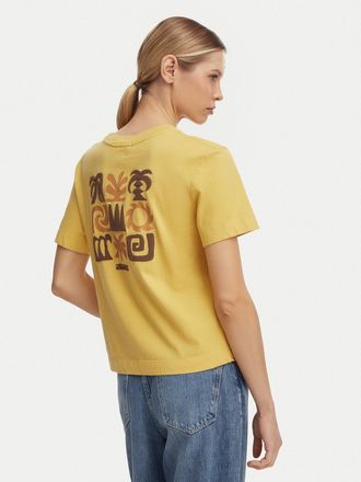 Quiksilver T-Shirt Standard EQWZT03197 Gelb Regular Fit