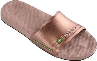 Havaianas Men Old Slide Brasil, 6/7 UK, Crocus Rose Golden Blush, 11/12 UK