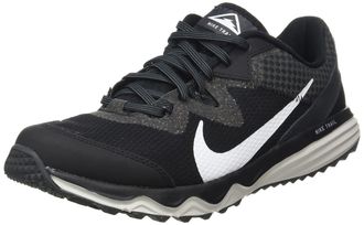 Nike Nike Damen Juniper Trail Traillaufschuh, Black/White-Dark Smoke Grey-Grey Fog, 38.5 EU