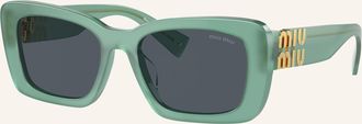Miu Miu Sonnenbrille Mu 07ys gruen