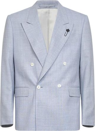 Lardini Homme, Vestes, Bleu, Taille: 2XL Blazer crois&eacute;