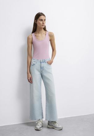 Mavi Damen Strap Basic Tanktop Top, pink Nectar, XL