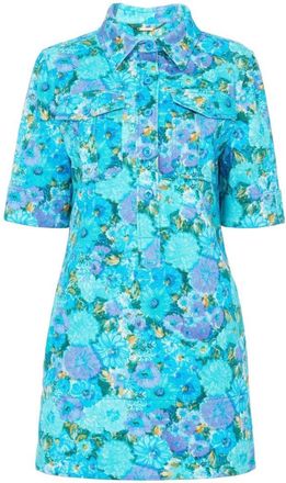 Chlo&eacute; Mini-robe en coton imprim&eacute; Chlo&egrave;