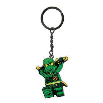 IQ-UV LEGO Ninjago Emaille-Schlüsselanhänger - Lloyd (53338), Grün, Small