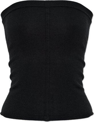 Rick Owens Femme, Tops, Noir, Taille: 40 FR Tube Top