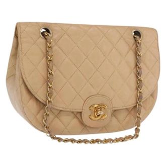 Chanel Pre-owned Vintage Schultertasche - - Pre-owned - Damen - Beige - ONE SIZE
