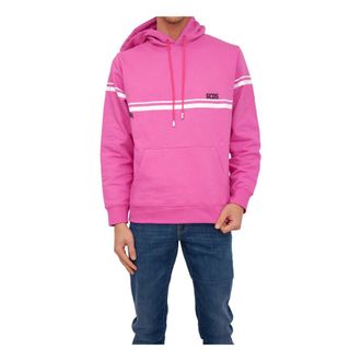 GCDS Baumwollhoodie f&uuml;r M&auml;nner - - Sweatshirts & Hoodies - Herren - Rosa - S