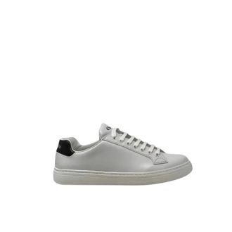 Churchs Homme, Chaussures, Blanc, Taille: 45 EU Baskets en polyester Blanc Noir