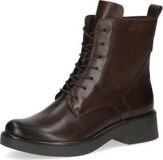 Caprice Femme Damen 9-25101-45 Botte Tendance, Nappa Marron foncé, 37.5 EU