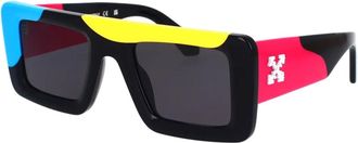 Off-white unisex, Accessoires, Multicolore, Taille: 50 MM Lunettes de Soleil Seattle Multicolore Gris Foncé