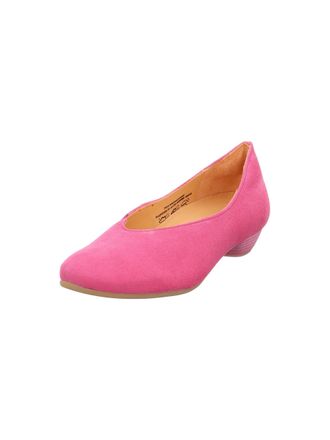 Think Damen Grace chromfrei gegerbte nachhaltige Halbschuhe, Fuxia 5020