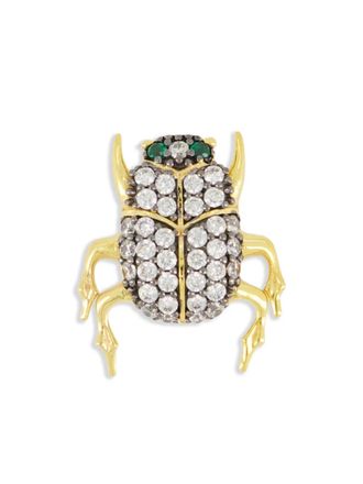 Begum Khan Scarab Ohrring - Gold