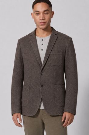 Hempage Hempage Herren vegan Blazer Twill Mocca