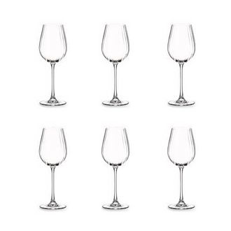 Ogo Living Boite de 6 verres &agrave; pied astral 40cl en cristallin - 7935051