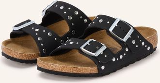 Birkenstock Pantoletten Arizona Rivets Mit Nieten schwarz