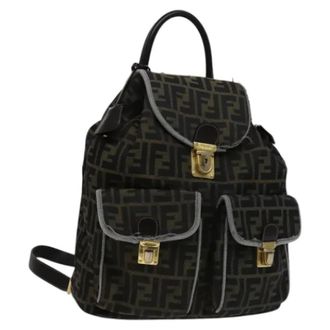 Fendi Pre-owned Canvas ruckscke - - Pre-owned - Damen - Braun - ONE SIZE