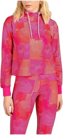 Fila Femme, Sweatshirts et sweats &agrave; capuche, Multicolore, Taille: 42 FR Polyester Graphic SweaT-shirt