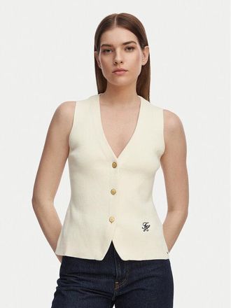 Tommy Hilfiger Top WW0WW49707 Hellbeige Slim Fit
