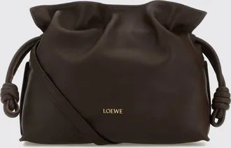 Loewe Mini sac seau Flamenco en cuir de veau avec cordon de serrage