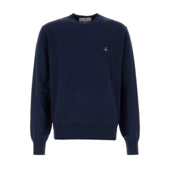 Vivienne Westwood Alex Rundhals-Pullover - - Knitwear - Herren - Blau - S
