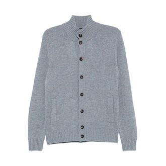 Zanone Chioto Cardigan - - Knitwear - Herren - Blau - M
