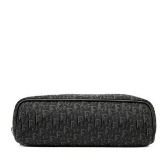 Dior Pre-owned Canvas Pouch - - Pre-owned - Damen - Schwarzk - ONE SIZE