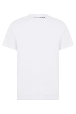 Comme Des Gar&ccedil;ons Mens Cotton T-Shirt White T-Shirts And Polos