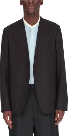 Maison Margiela Homme, Vestes, Noir, Taille: S Giacca