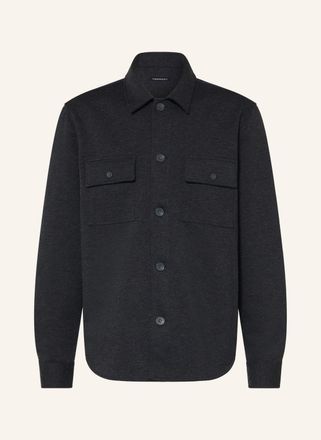 Strokesman's Strokesmans Flanellhemd Regular Fit grau